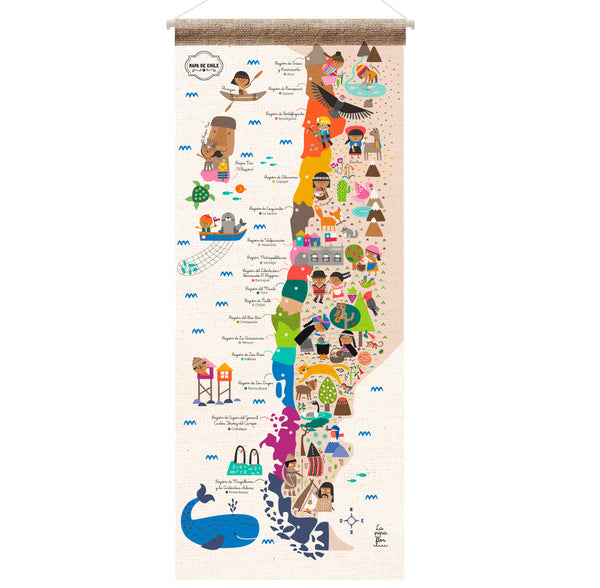 Mapa De Chile Biobio Map | Biobio Region Map