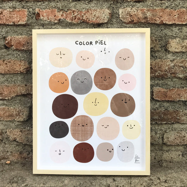 PÓSTER "COLOR PIEL" – La Pipa Flor